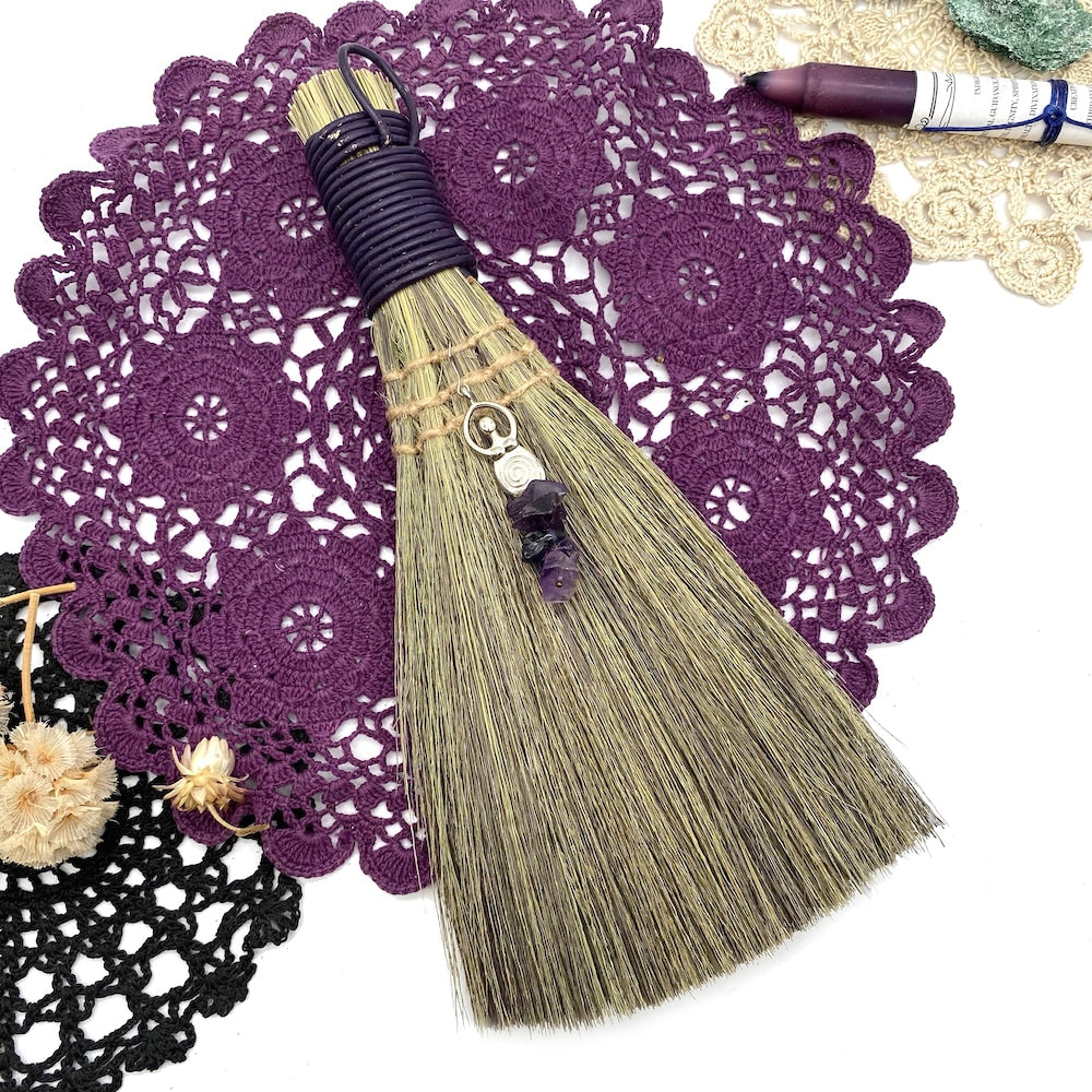 ALTAR BESOM – Cinnabar Soul